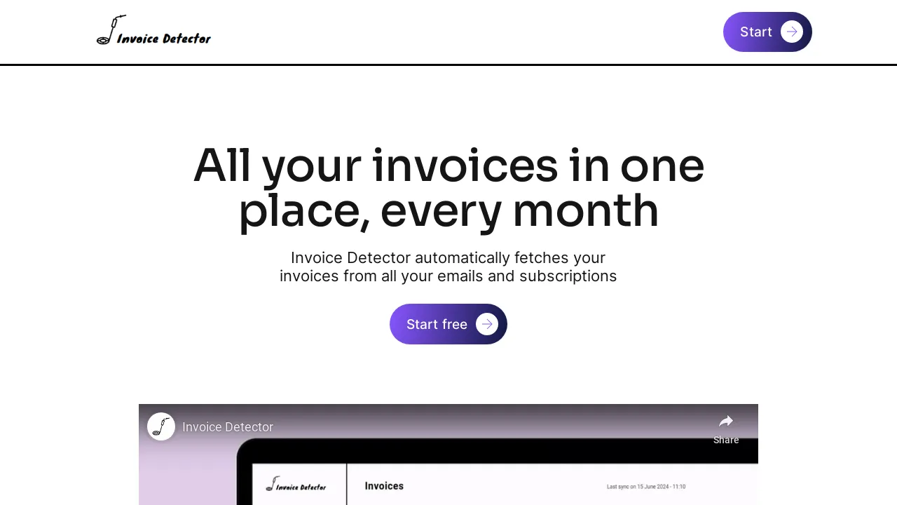 Invoice Detector - BestofAI Invoice Detector - BestofAI